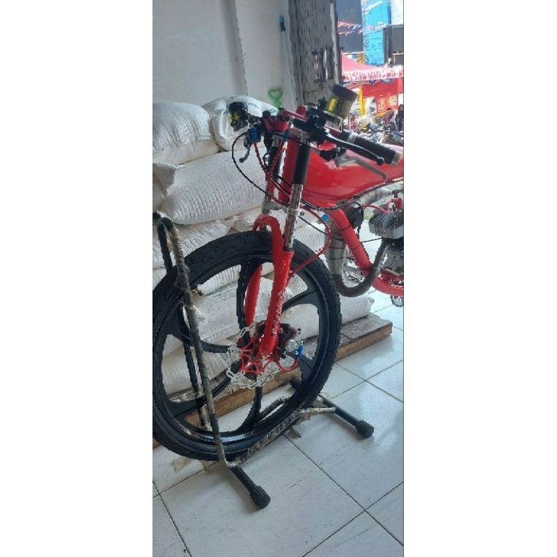 Jual Sepeda Mesin Gasbike Spec Super Hedon 56mm | Shopee Indonesia