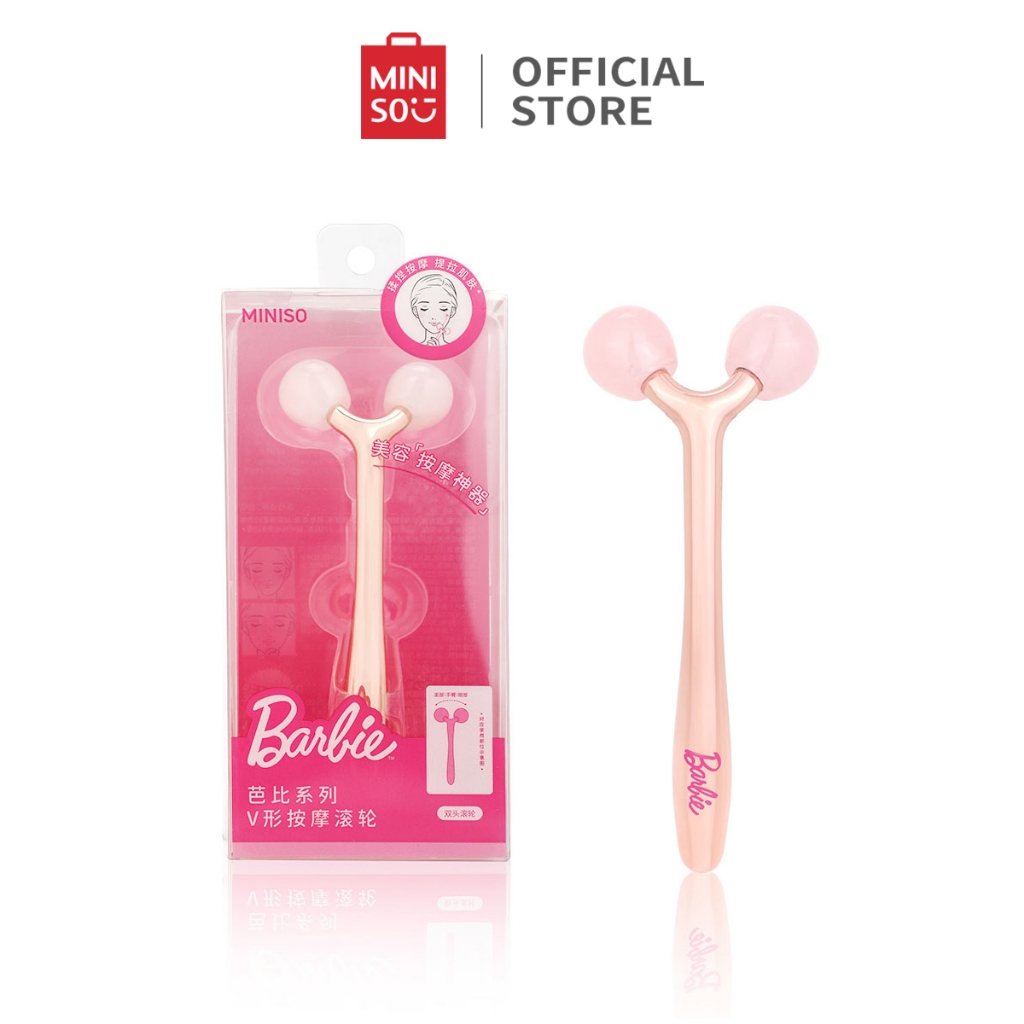 Jual Miniso x Barbie Collection V-Shaped Roller Massager Beauty ...