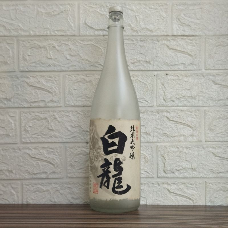 Jual Botol Kosong Sake Hakuryu Junmai Daiginjo 1800ml | Shopee Indonesia