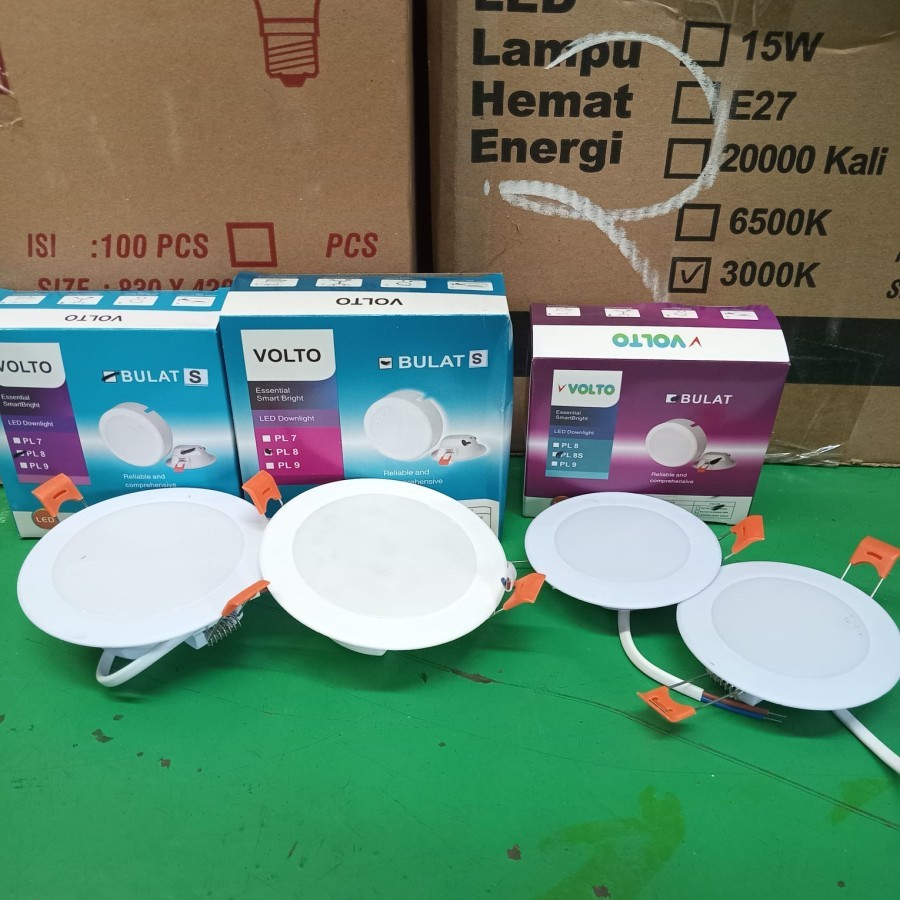 Jual DOWNLIGHT PANEL LED BULAT 6W 9W 12W GARANSI 1 TH MURAH | Shopee ...