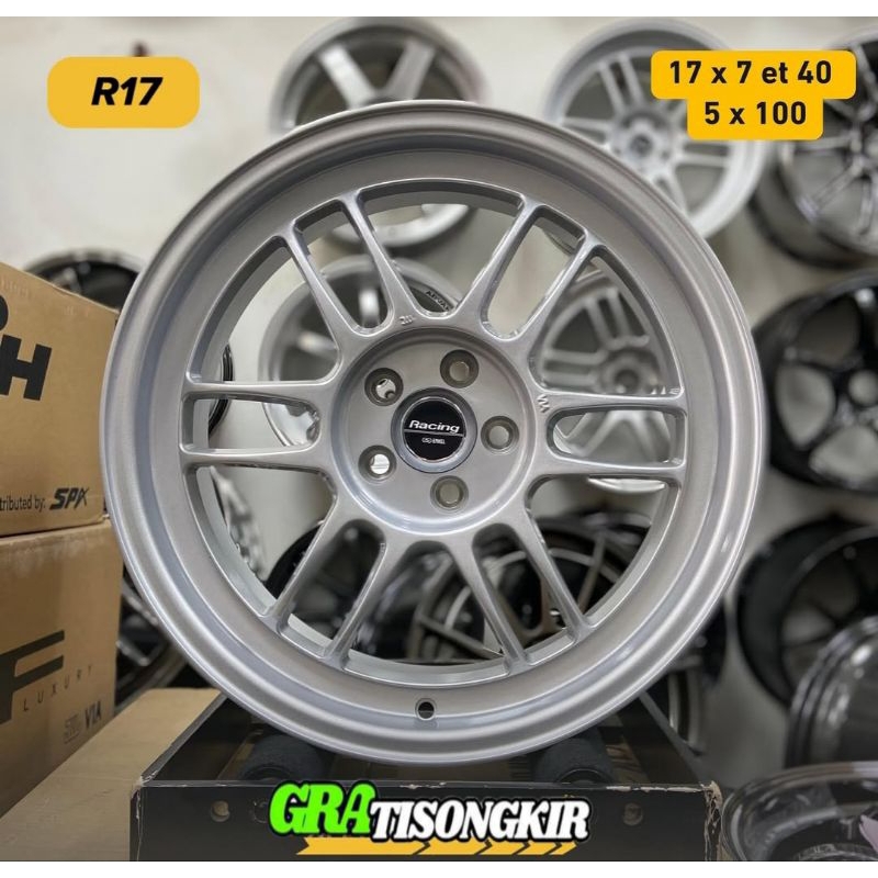 Jual velg racing mobil r17 ENKEI RPF1 PCD 5X100 LEBAR 7 velg mobil ring 17 velg mobil All new ...