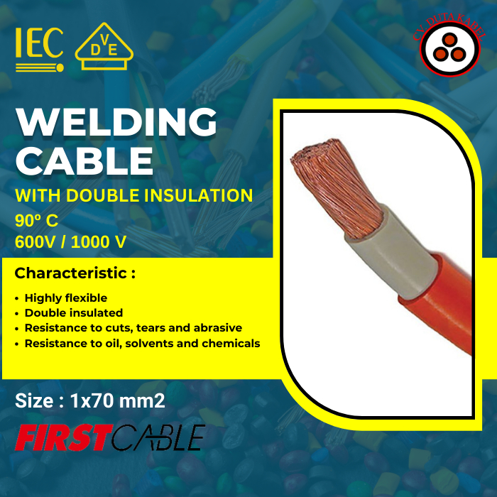 Jual Kabel Welding 1x70 mm2 600V Welding Cable/Kabel Las/Kabel ...