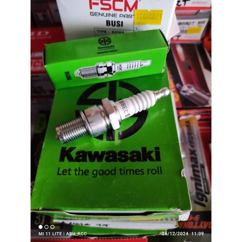 Jual Busi Kawasaki ninja 150R original B8ECS Made in japan | Shopee ...
