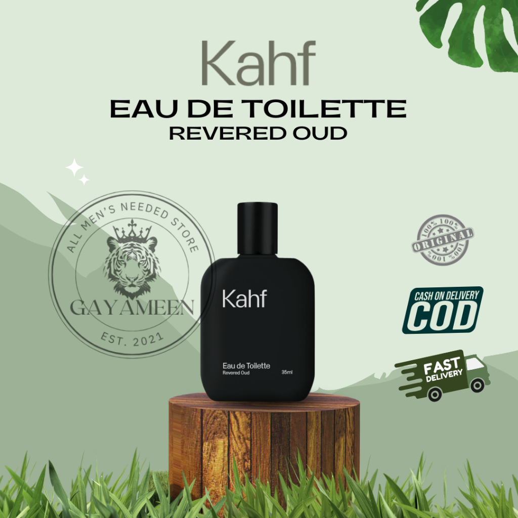 Jual Kahf Revered Oud Eau de Toilette 35 ml - Parfum Pria Tahan Lama ...