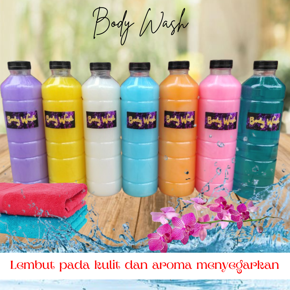 Jual Bodywash Sabun Mandi Cair 500ml Body Wash Premium Wangi Segar ...