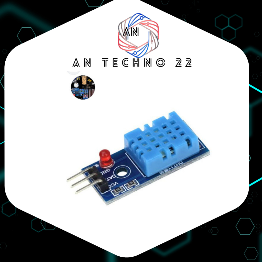 Jual AN TECHNO 22 - SENSOR DHT11 TEMPERATURE AND HUMIDITY MODULE WEMOS ...
