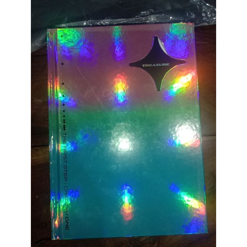 Jual [UNSEALED] TREASURE Album only TFS chapter 1 Ver. black | Shopee ...