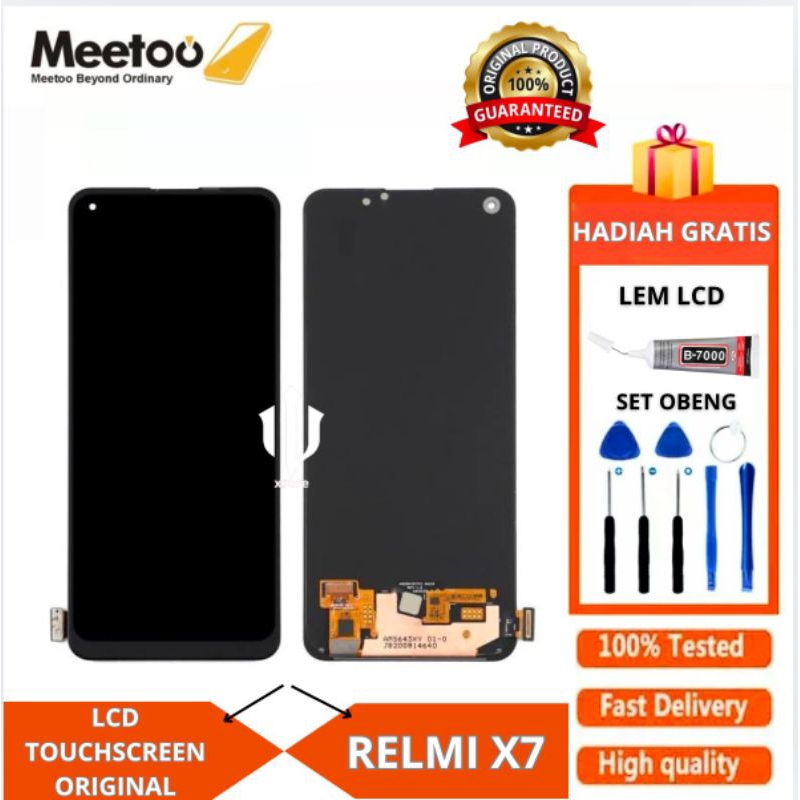 Jual LCD TOUCHSCREEN RELMI X7 FULLSET ORIGINAL FREELEM OBENG | Shopee ...