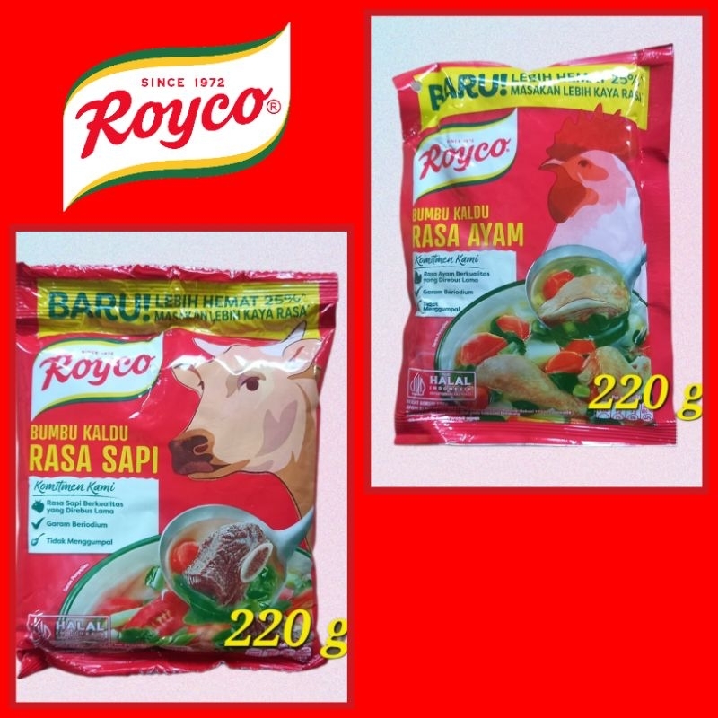 Jual Royco 220gr Bumbu Kaldu Penyedap | Shopee Indonesia