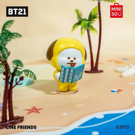 Jual [SELECTED] Miniso x BT21 Chimmy Collection Blind Box Travel Diary ...