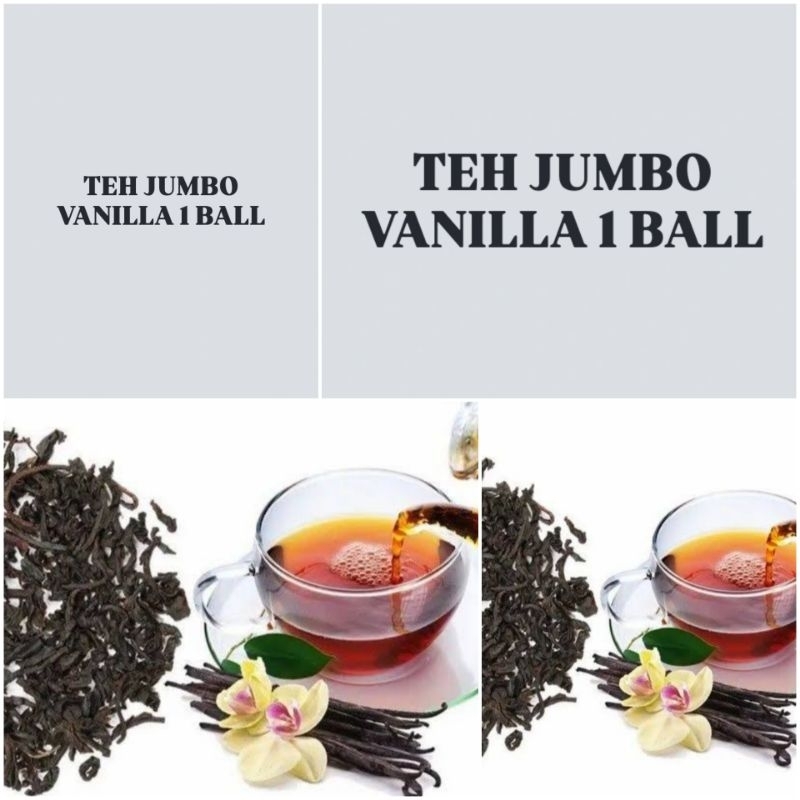 Jual Teh Jumbo Vanilla 1 Ball di denpasar bali | Shopee Indonesia