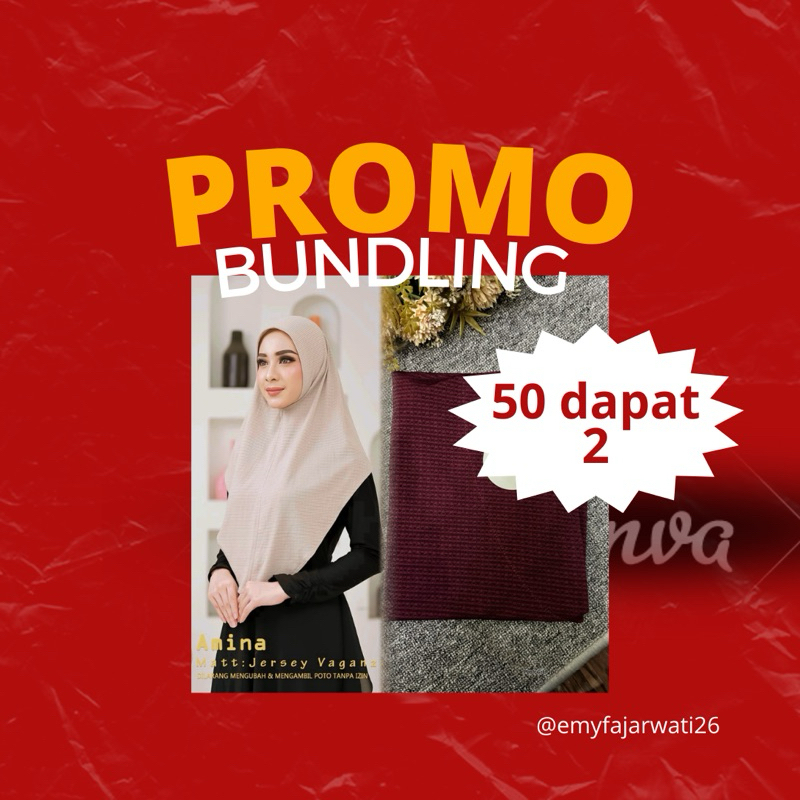 Jual PAKET BUNDLING AMINA RIZWA HIJAB BERGO MALAY | Shopee Indonesia