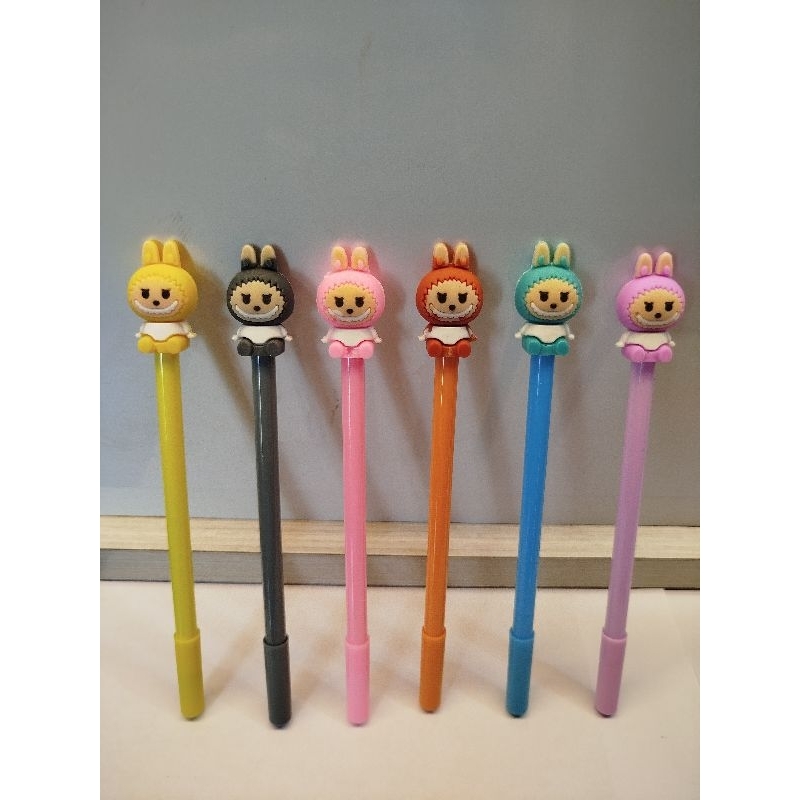 Jual Pulpen Labubu The Monster 12pcs || Labubu Pen | Shopee Indonesia