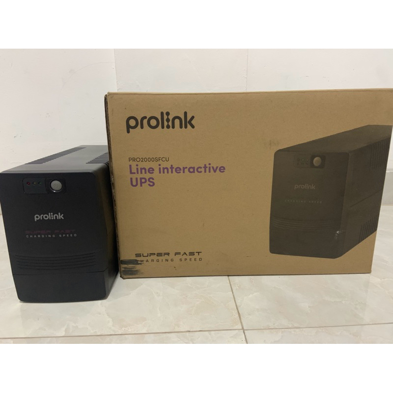 Jual UPS Prolink Pro 2000 SFCU Line Interactive | Shopee Indonesia