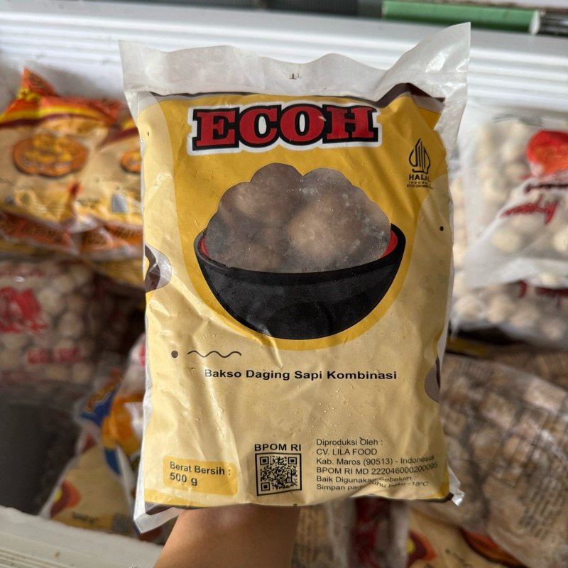Jual Bakso Ecoh Jumbo/Besar/Bakar Lilafood | Shopee Indonesia