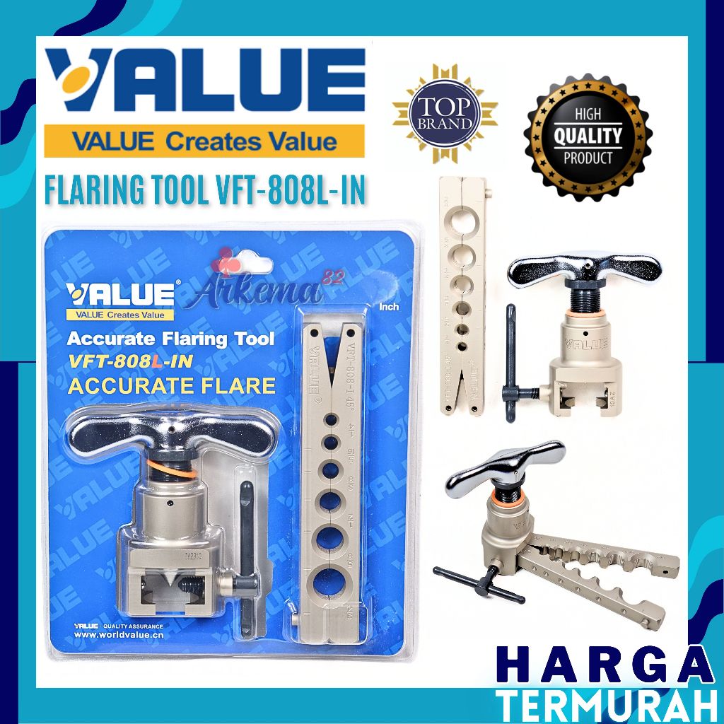 Jual FLARING VALUE VFT808L-IN | PLARING PIPA AC VALUE VFT 808 L - IN ...