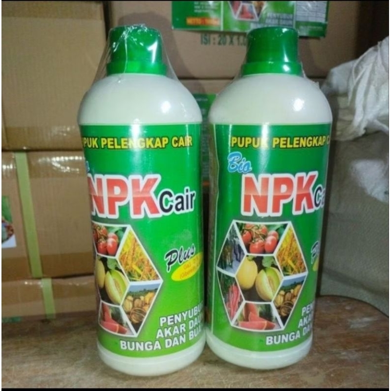 Jual Pupuk NPK Cair Bio NPK Plus Ga3 1L | Shopee Indonesia