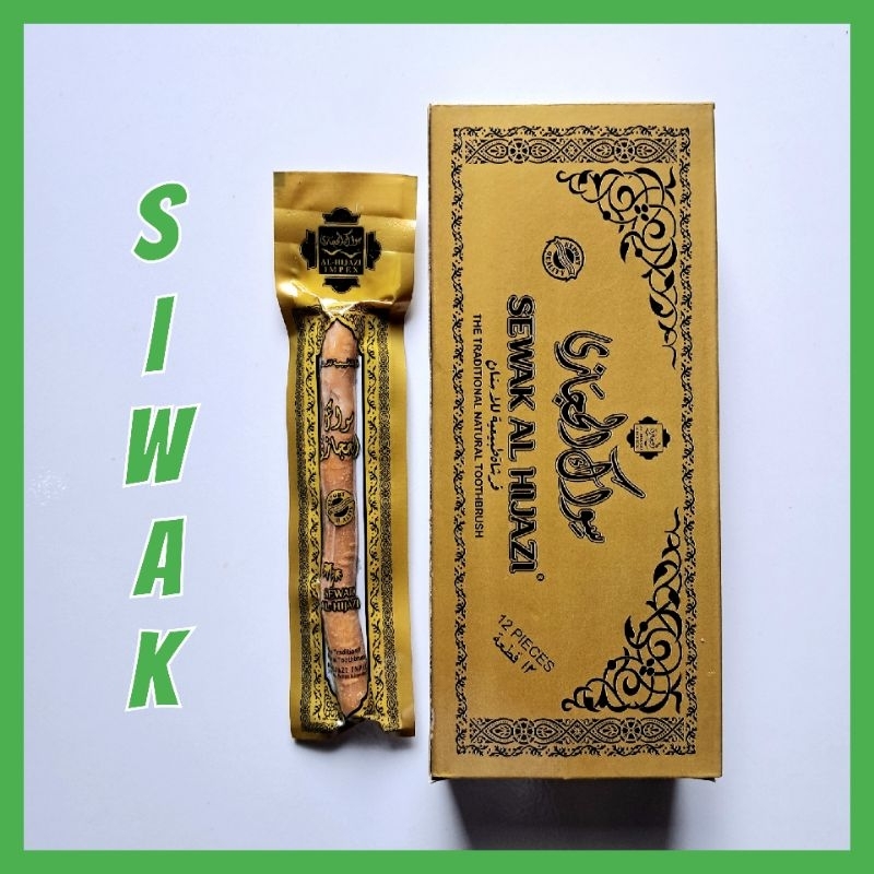 Jual Siwak Al Hijazi 1 box isi 12 pcs (1 Lusin) Sewak Al Hijazi Miswak ...
