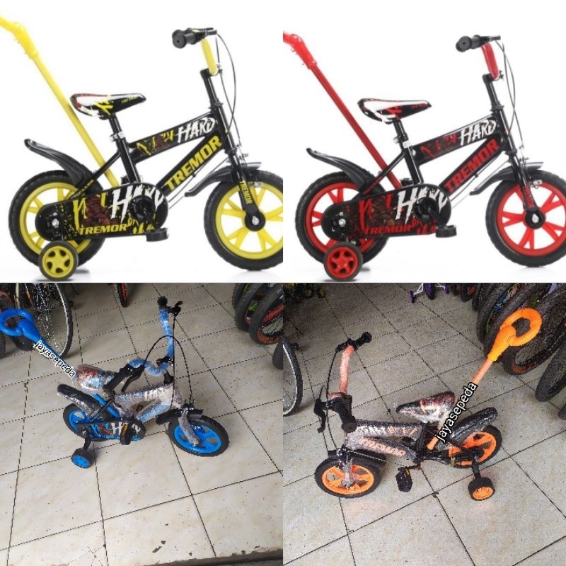 Jual sepeda anak laki morison ban busa 12 inch setir centrum | Shopee ...