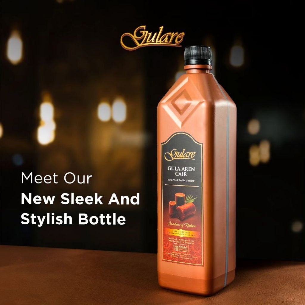 Jual Gulare Gula Aren Cair Premium 1,3Kg (NEW PACKAGING) | Shopee Indonesia