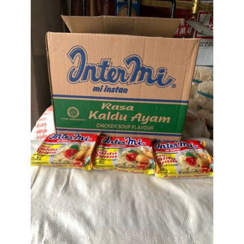 Jual INTERMIE/INDOMIE RASA KALDU AYAM MIE INSTAN 1KARTON/1DUS ISI(40PCS ...
