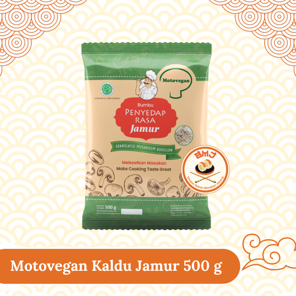 Jual Kaldu Jamur Non MSG Motovegan 500gram | Shopee Indonesia
