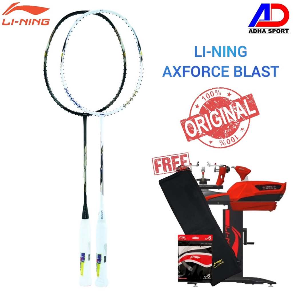 Jual Raket Badminton LiNing Axforce Blast 4U | 5U | 6U Original Raket Bulutangkis | Shopee Indonesia