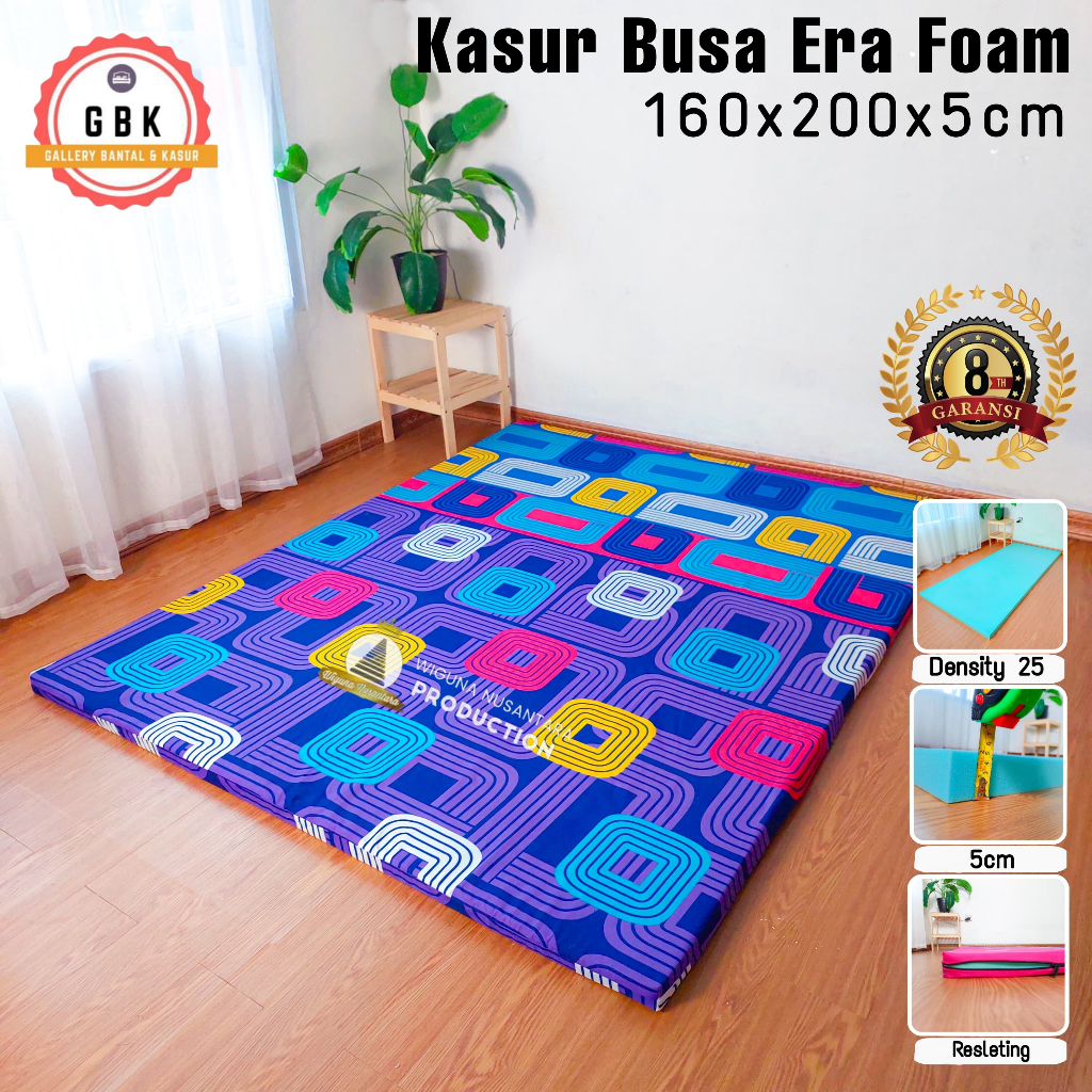 Jual Gbk Kasur Busa Era Foam 160 X 200 X 5 Cm Kasur Busa Tebal ...