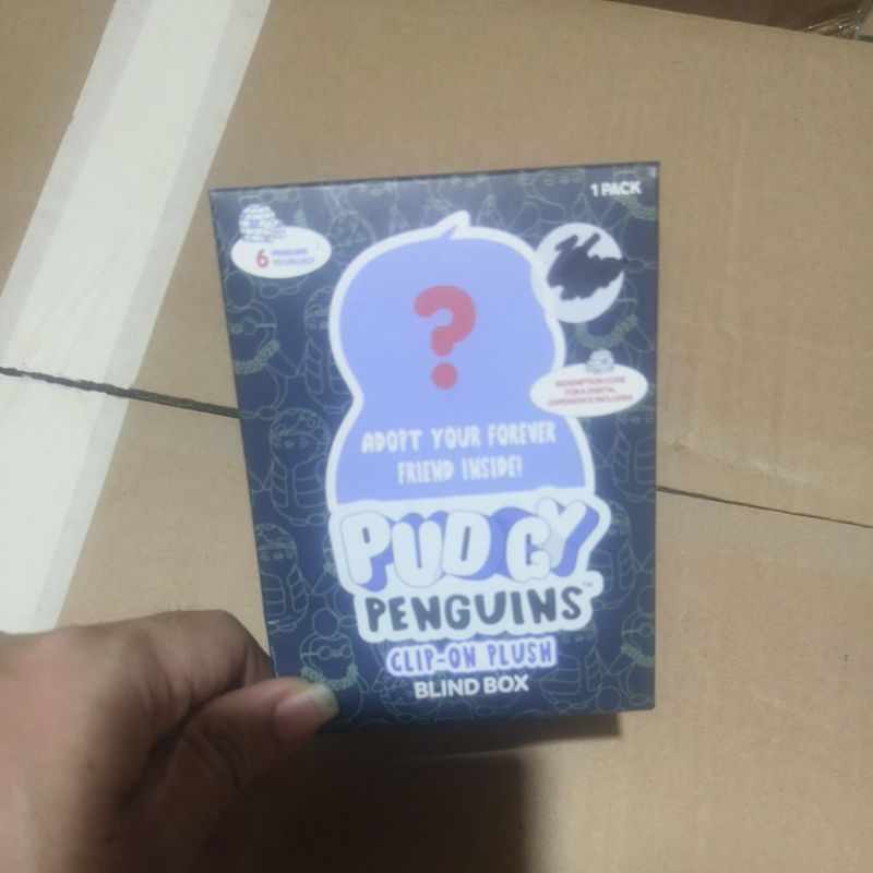 Jual Pudgy Penguins Clip-on Plush Blind Box – Boneka Mini Original ...