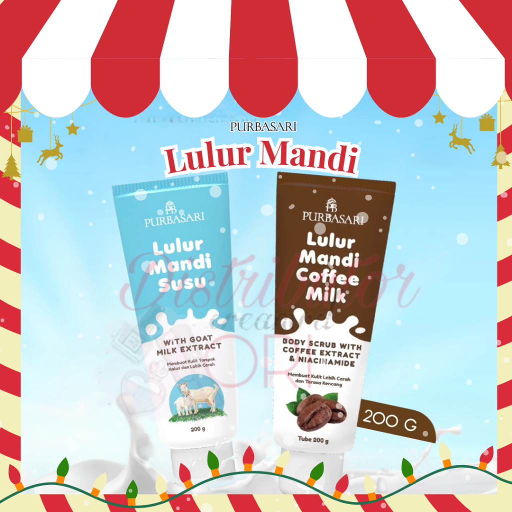 Jual Purbasari Lulur Mandi Susu Kambing Tube 200 gr / Lulur Pemutih ...