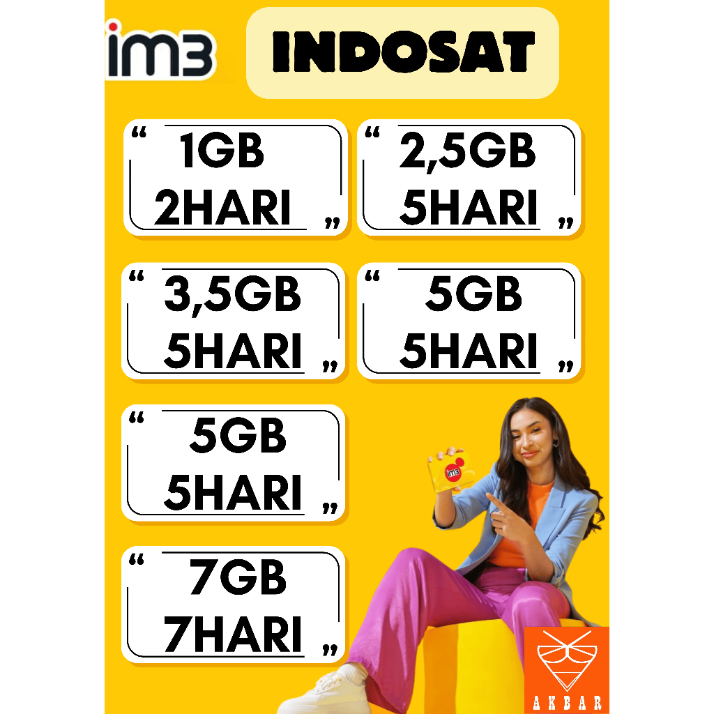 Jual KUOTA DATA VOUCHER INTERNET INDOSAT IM3 HARIAN | LAMPUNG | Shopee ...