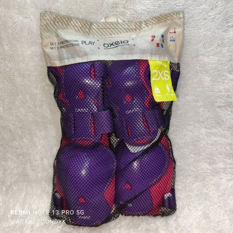 Jual Safety Protector Set Pelindung Lutut & Siku Oxelo | Shopee Indonesia