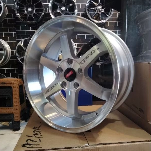 Jual velg mobil TE37 ring 17 lebar 7,5-8,5 baut 5x114,3 velg r17 celong | Shopee Indonesia
