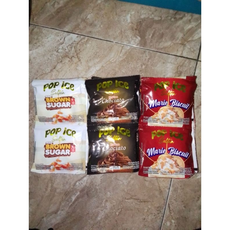 Jual (10)POP ICE SULTAN VARIAN BARU 1 RENCENG ISI 10 | Shopee Indonesia