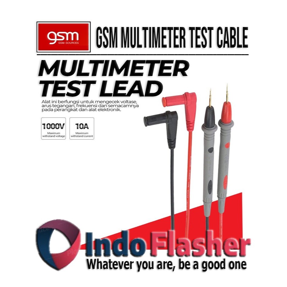 Jual GSM Multimeter Test Cable for Multimeter Kabel Multimeter | Shopee ...