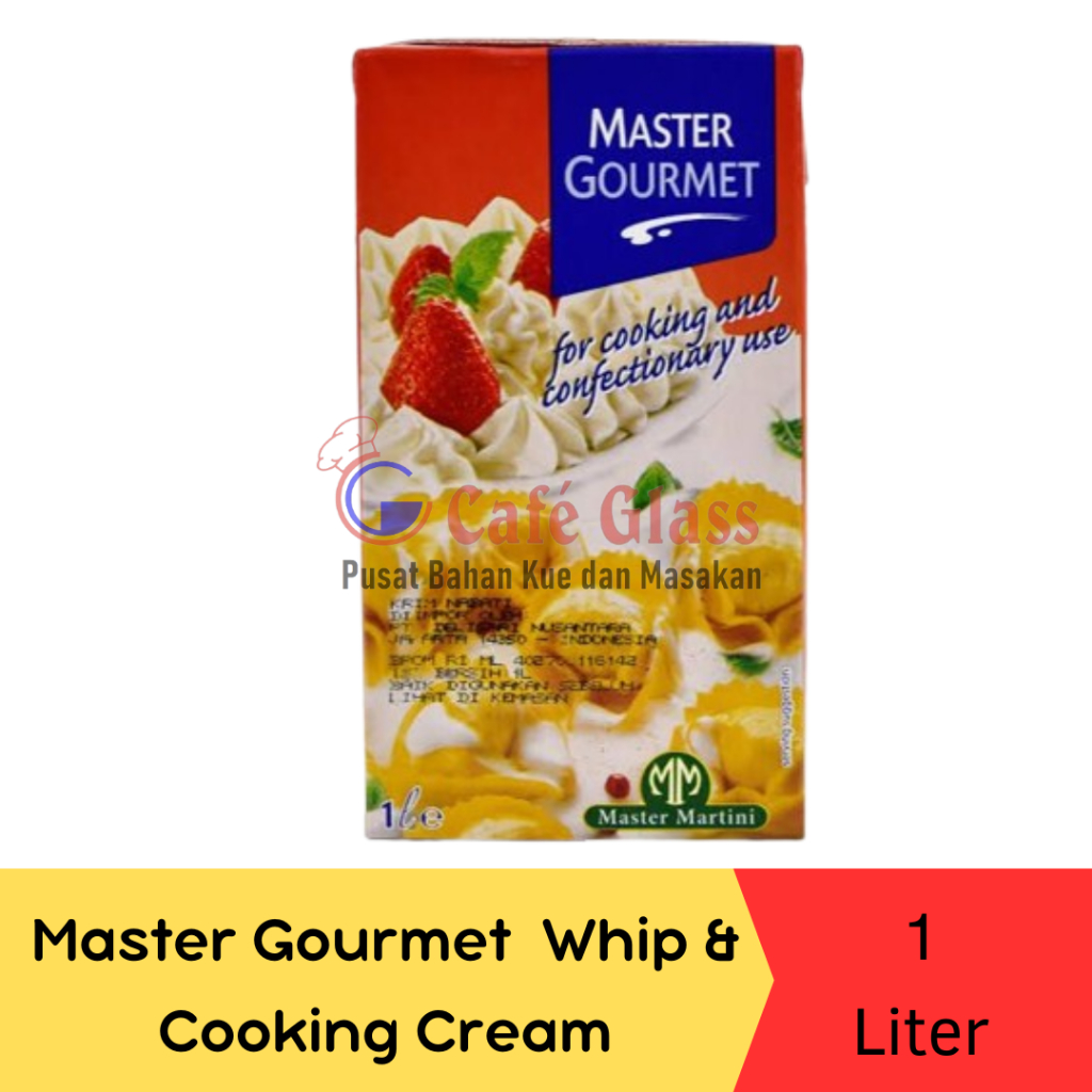 Jual Master Gourmet Whipping & Cooking Cream 1Liter | Shopee Indonesia