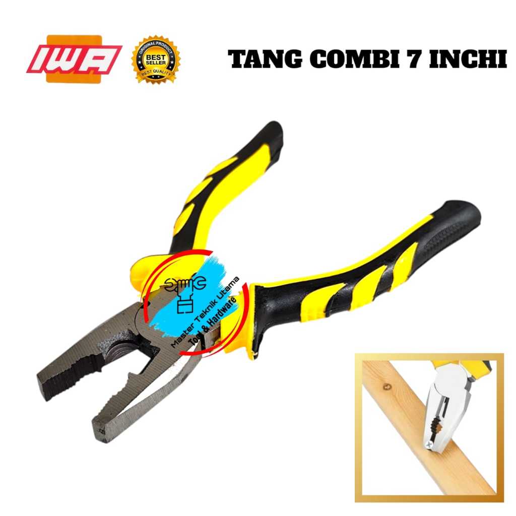 Jual MURAH!!! IWA Tang Kombinasi 7" Inchi Tang Kombi Besar Serbaguna 7 ...