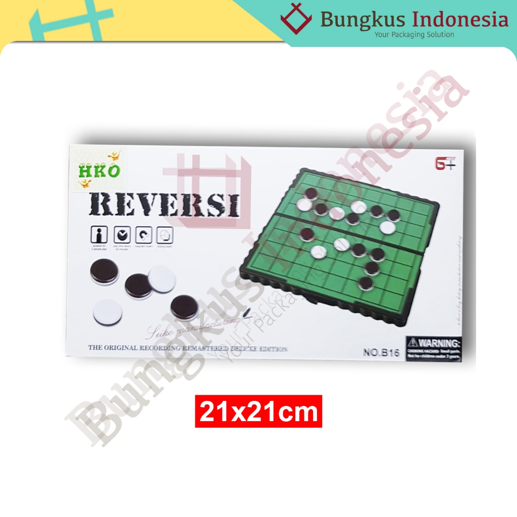 Jual Reversi Othello Magnet Slim/ Mainan Board Game / Family Board Game ...