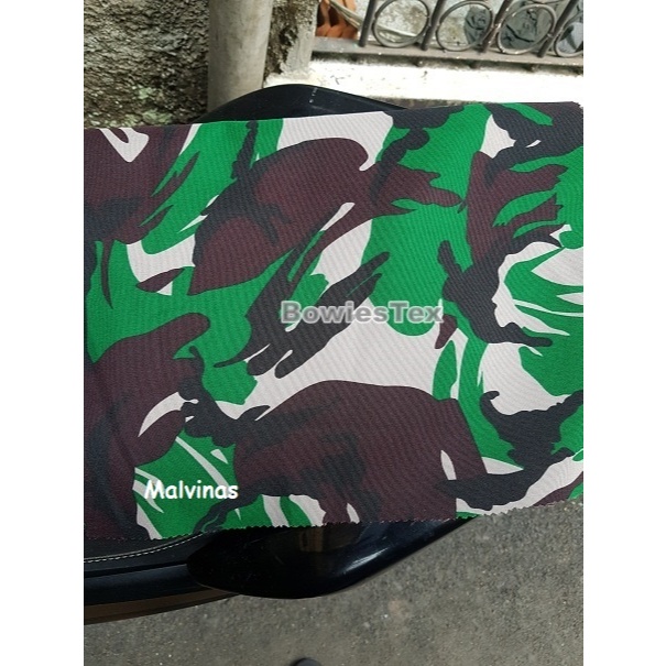 Jual Kain Velbed Loreng Bahan Velbed WR Malvinas Velbed TNI Kasad ...