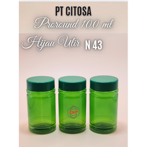Jual Botol Proround 100 ml Hijau / Botol Centrum 60 Kapsul Hijau N 43 ...