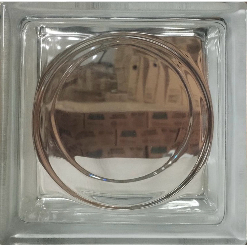 Jual Glass Block Mulia 70 Circle (190x190x95mm) per Dus isi 6 | Shopee ...