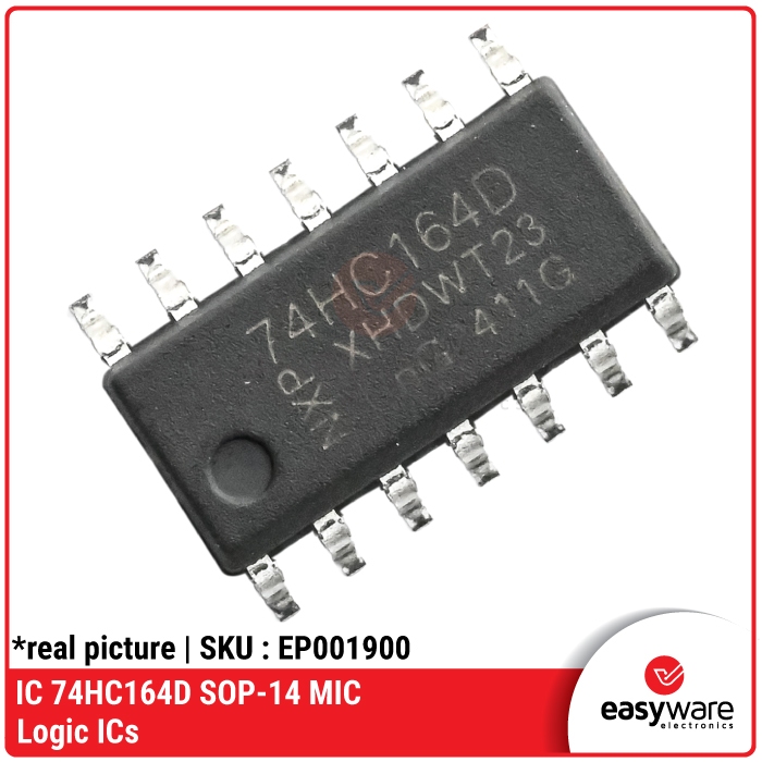 Jual IC 74HC164D SOP-14 MIC 74HC164 SMD IC SHIFT REGISTER LOGIC ...