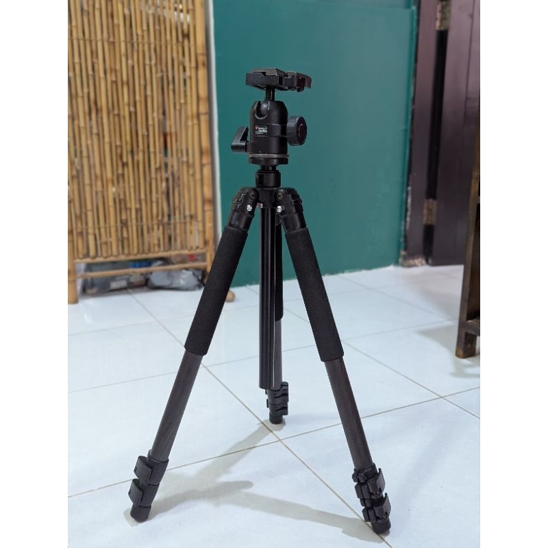 Jual Tripod Excell Carbon Fiber Dan ballhead Manfrotto 488RC2 | Shopee ...