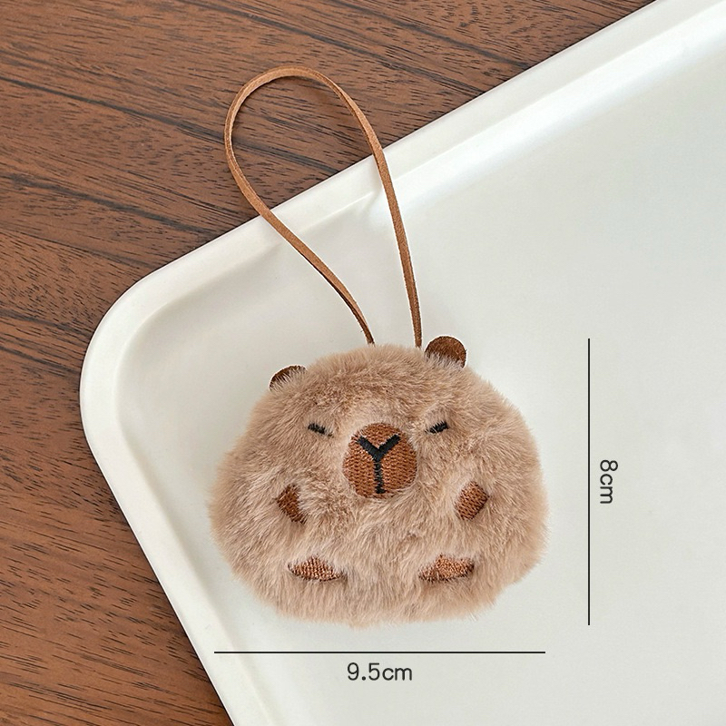 Jual Purple KC001 CAPYBARA Keychain (READY TANPA PO) Plushie Gantungan ...