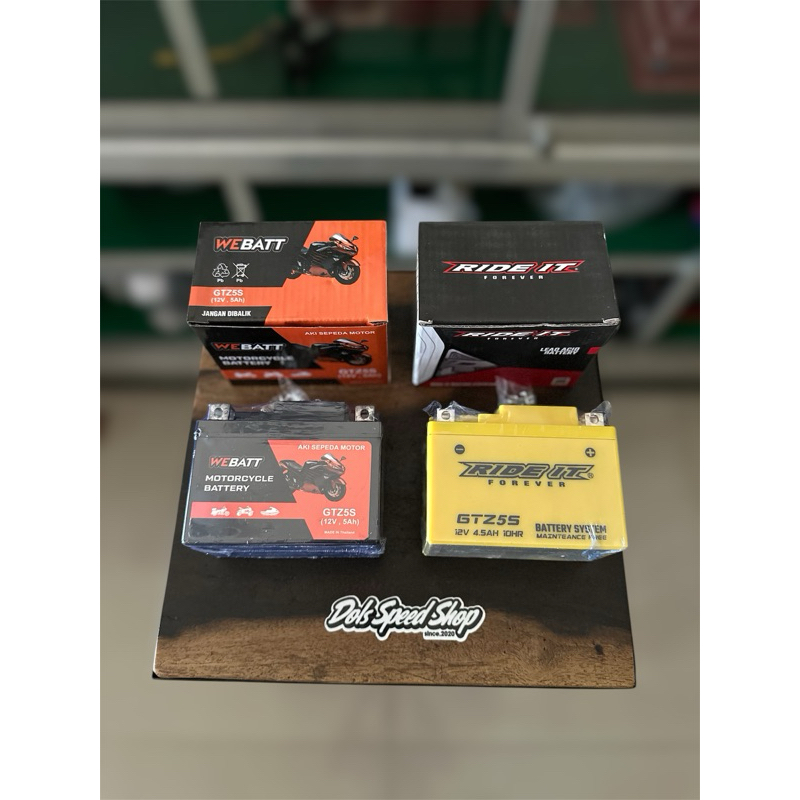 Jual AKI RIDE IT KUNING BEAT 5S AKI MOTOR UNIVERSAL TYPE BEAT 12 AMPERE ...