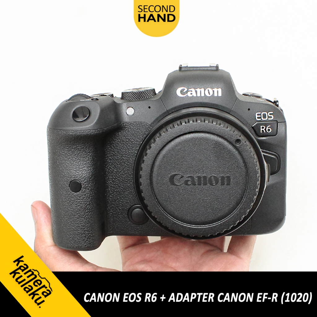 Jual CANON EOS R6 FULLSET BOX BODY ONLY MULUS LIKE NEW BUKAN EOS R, EOS RP, R5, R8 | Shopee ...