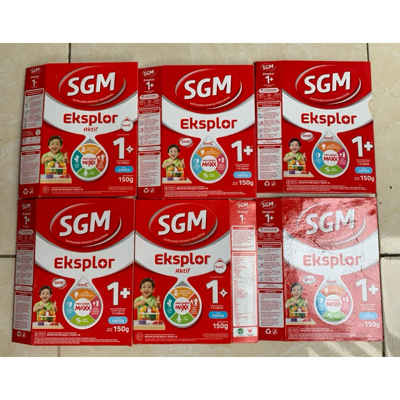 Jual kardus susu SGM (bekas) 150g | Shopee Indonesia