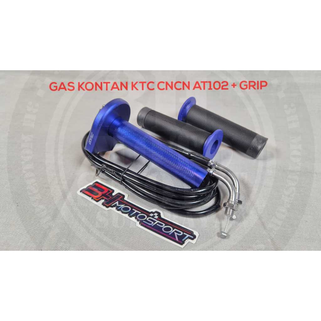 Jual GAS KONTAN KTC CNC AT102 +HANDGRIP BIRU | Shopee Indonesia