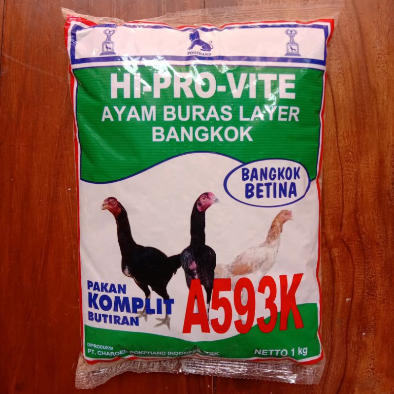 Jual PUR AYAM HI PRO VITE PAKAN AYAM A593K MAKANAN AYAM PAKAN AYAM ...