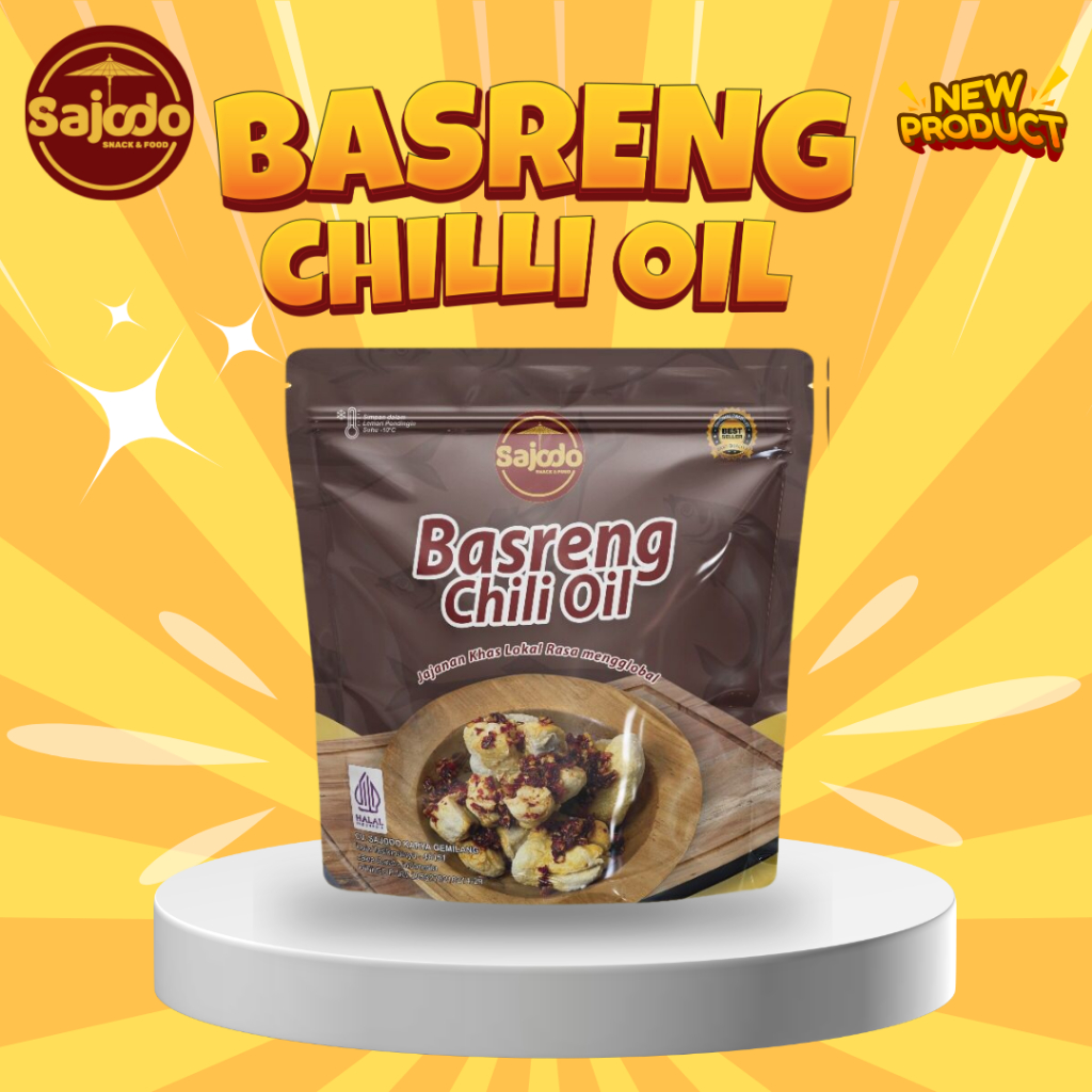 Jual [BUNDLING 2] - BASRENG ASIN GURIH PEDAS CHILI OIL - SAJODO SNACK ...